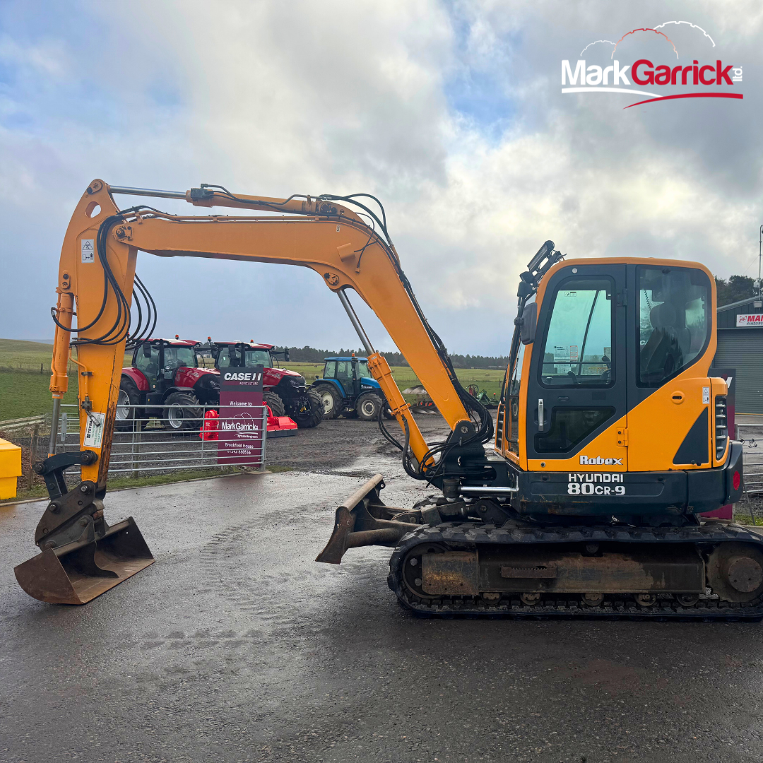 Hyundai 80 CR-9 Excavator - Mark Garrick