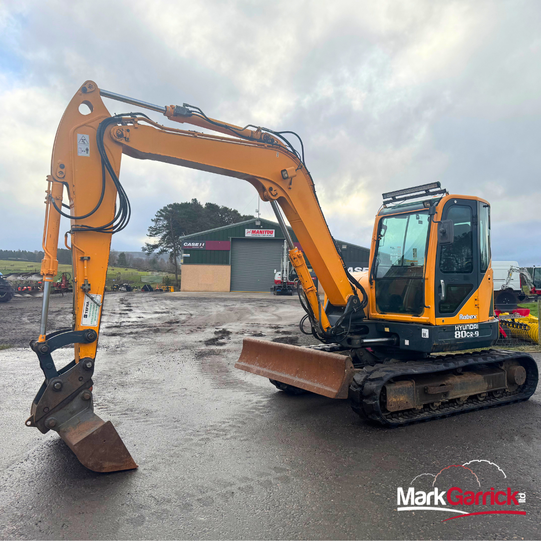 Hyundai 80 CR-9 Excavator - Mark Garrick
